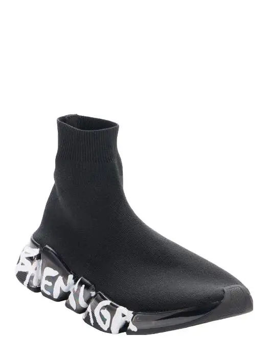 Balenciaga Speed 2.0 Lt Sock Sneakers - Black/ Black/ White