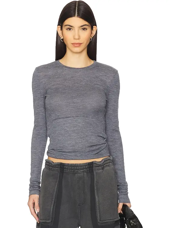 H2OFAGERHOLT Good Long Sleeve - Grey Melange