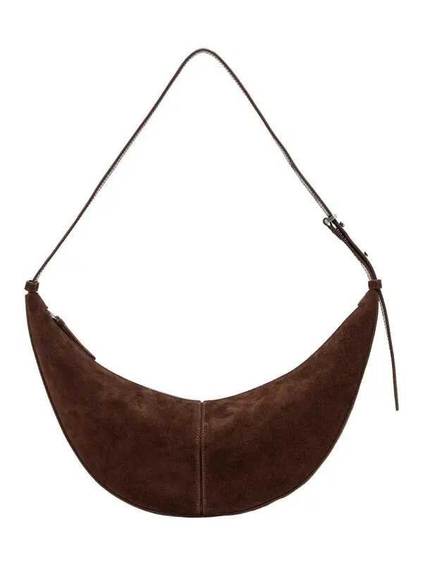 Proenza Schouler Suede Shoulder Bag - Brown
