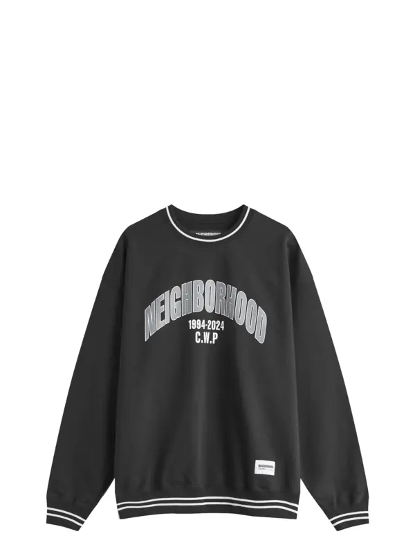 NEIGHBORHOOD College Sweatshirt - Black