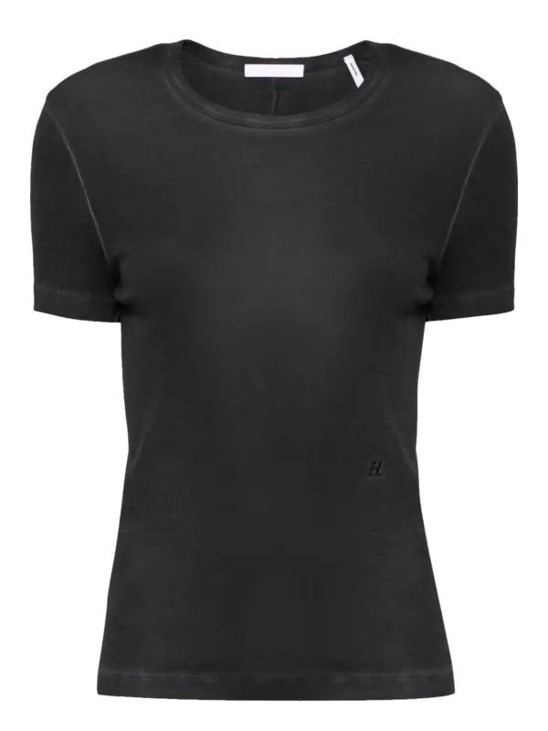 Helmut Lang Shrunken T-shirt - Black