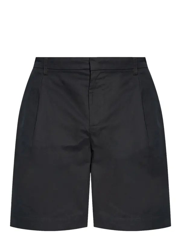 A.p.c. Organic Cotton Tailored Shorts - Black