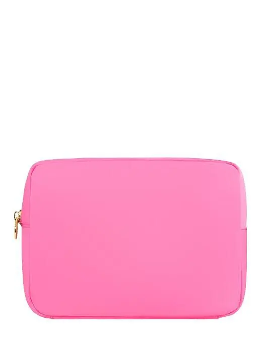 Stoney Clover Lane Large Zip Pouch - Bubblegum