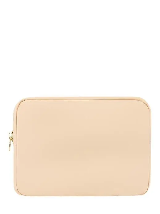 Stoney Clover Lane Large Zip Pouch - Sand
