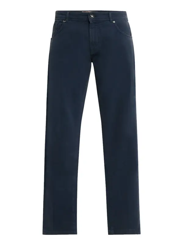 Marco Pescarolo Superlight Micropique 5-pocket Pants - Navy