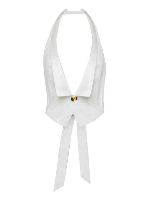 Dsquared2 Halterneck Top - White