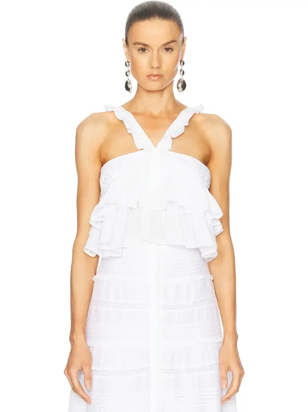 Isabel Marant Daliana Top - White