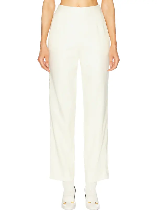 BODE Mohair Hall Tuxedo Trousers - Ivory