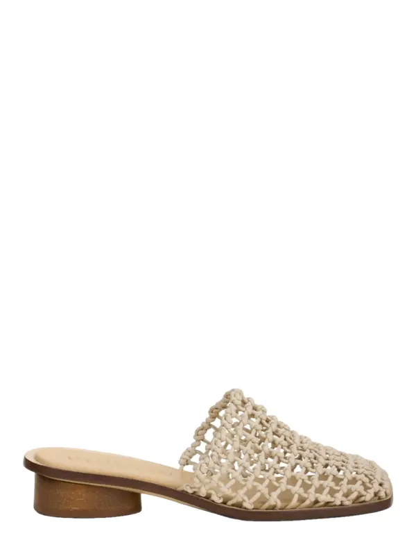 Cult Gaia 25mm Merida Mules - White