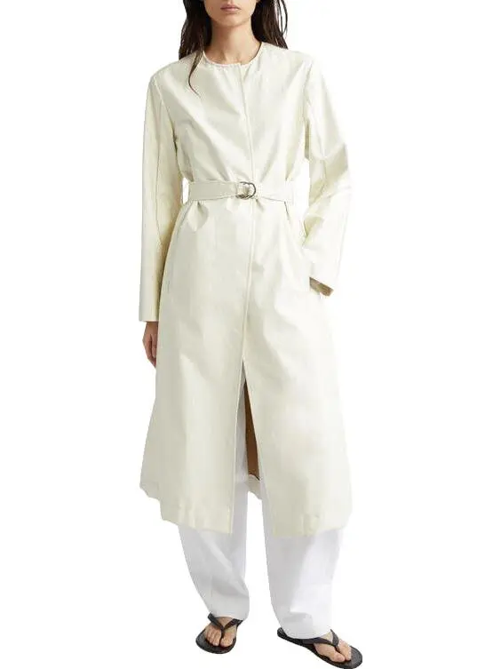 Partow Niles Carrot Leg Cotton Pants - White