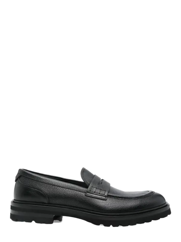 Dolce & Gabbana Leather Loafers - Black