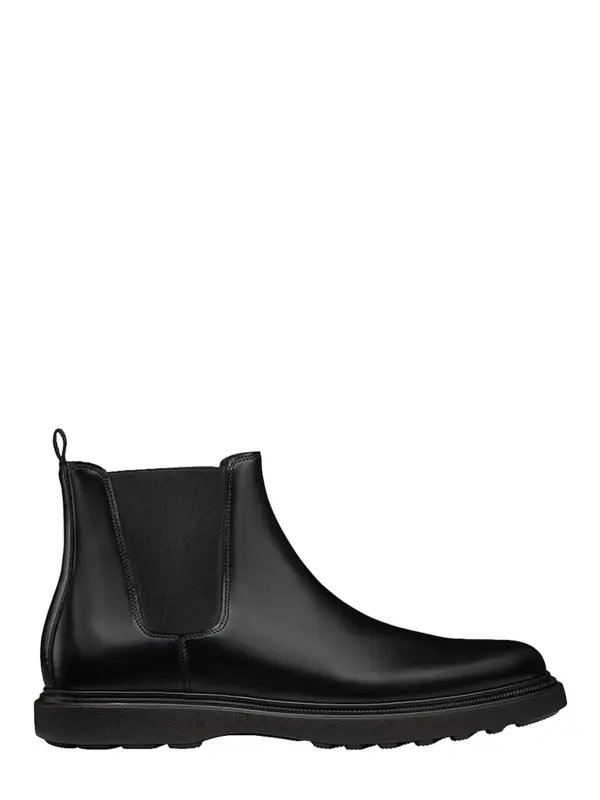 STUART WEITZMAN Amos Leather Chelsea Boots - Black