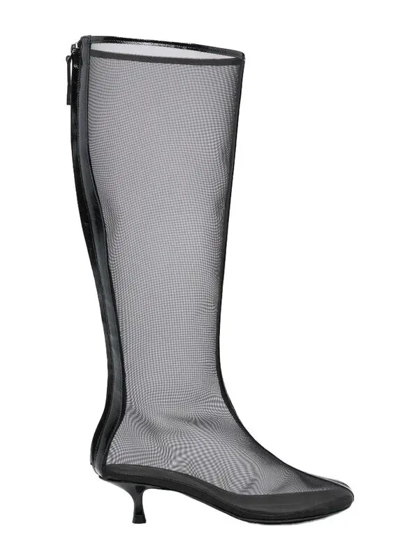 Christopher Esber Kitten Heel Boots - Black