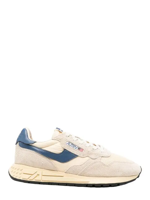 AUTRY Reelwind Low Sneakers - Ecru/ensblue