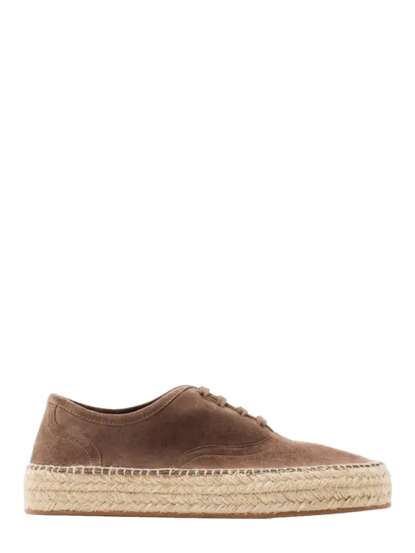 JW Anderson Suede Espadrilles - Brown
