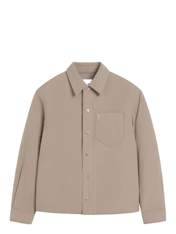 Ami De Coeur Padded Jacket - Brown