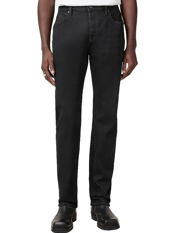 All Saints Iggy Regular Fit Jeans - Jet Black