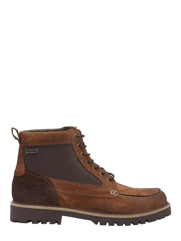Barbour Sheene Moc Toe Boots - Cognac