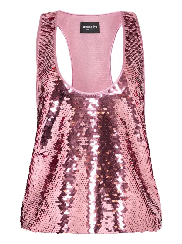 Retrofete Mandy Tank - Pink