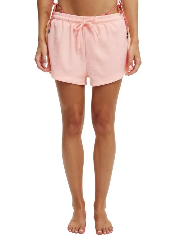 Cotton:on Rib Beach Short - Coral Dream