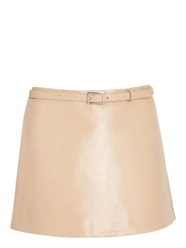 Retrofete Nandie Mini Skirt - Neutrals
