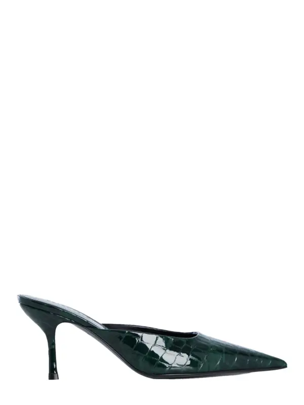Retrofete 75mm Francesca Mules - Green