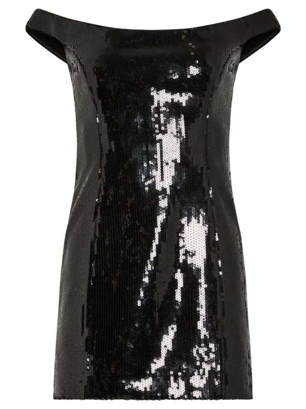 Retrofete Dannie Mini Dress - Black