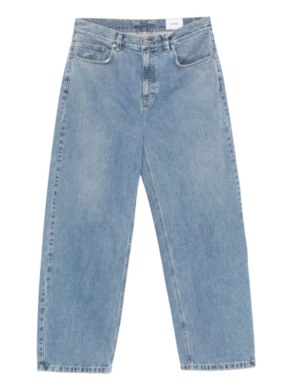 Axel Arigato Logo-embroidered Jeans - Blue