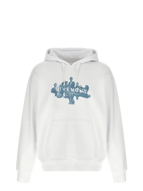Givenchy Oggetti Di Hubert' Cotton Hoodie - White