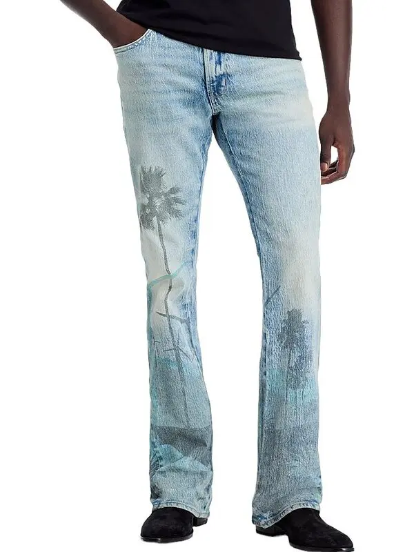 Hudson Jeans Walker Kick Flare Bootcut Jeans - Spring Break