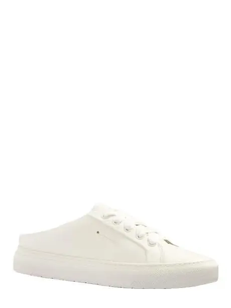 FRANKIE4 Lincoln Mule Sneakers - White Tumbled