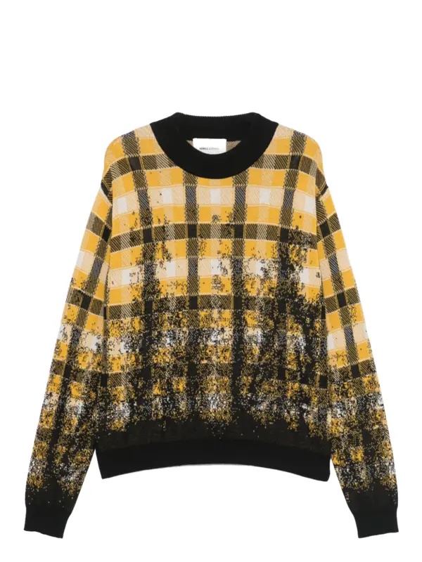 Henrik Vibskov Faded Jacquard Sweater - Black