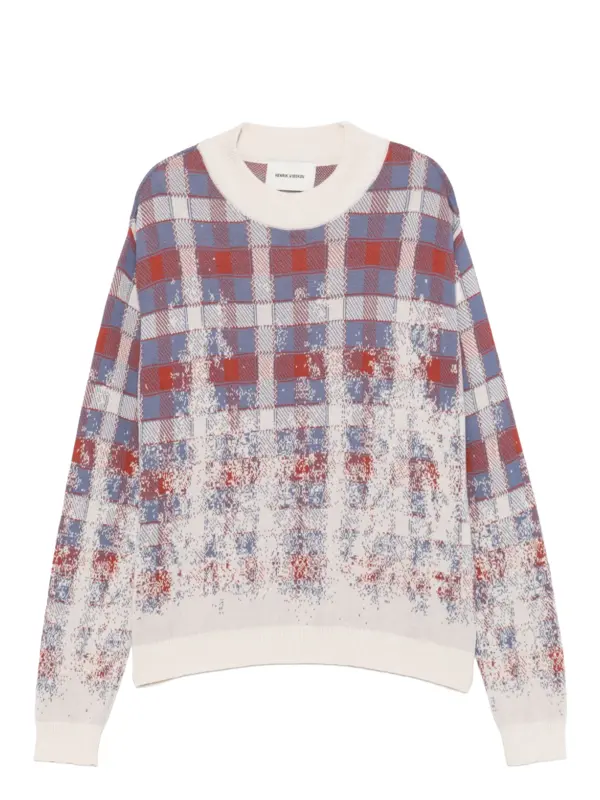 Henrik Vibskov Knitted Jacquard Sweater - Blue