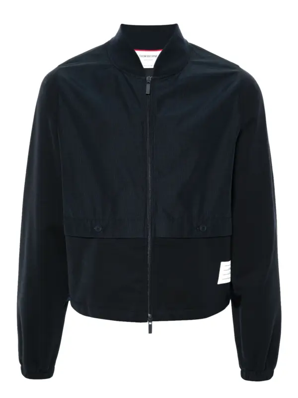 Thom Browne Layered Ripstop Bomber Jacket - Blue