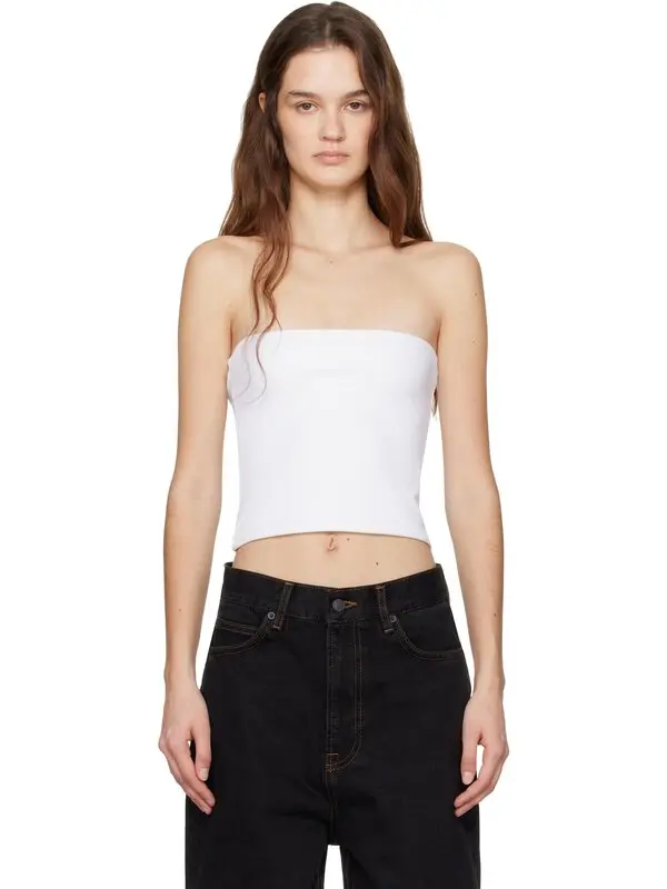 tope tube top チューブトップ白 tope tubetop 白