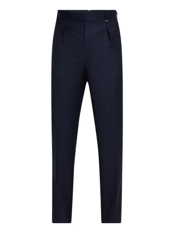 Stefano Ricci Single-pleated Trousers - Navy
