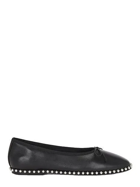 Alexander Wang Lina Ballchain Flat - Black