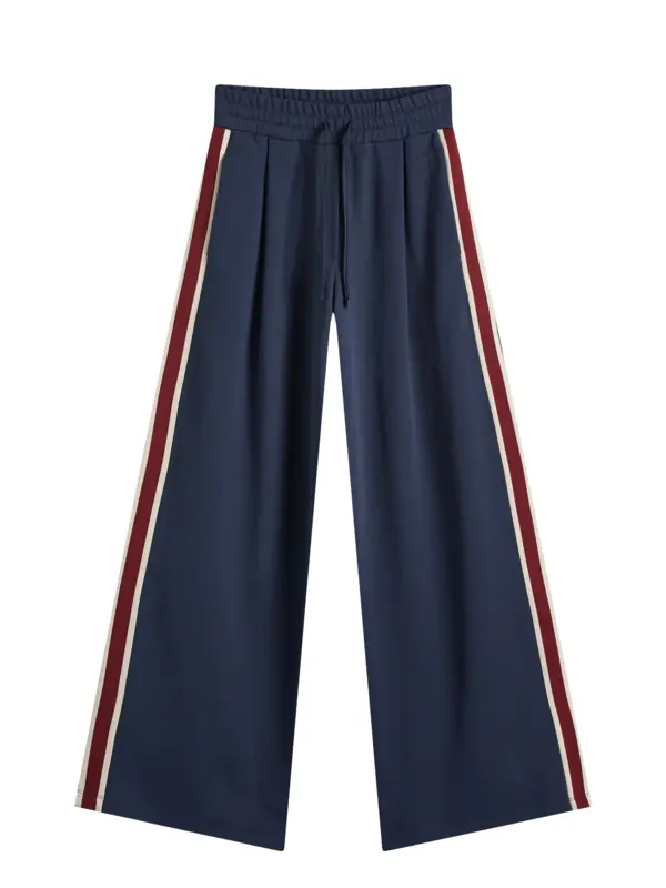 WEEKEND BY MAX MARA Wide Leg Sweatpants - Navy
