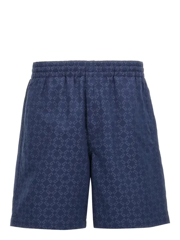Givenchy Monogram Jacquard Bermuda Shorts - Multicolor