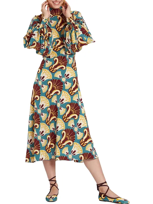 La DoubleJ Medici Dress - Dendera Light Blue