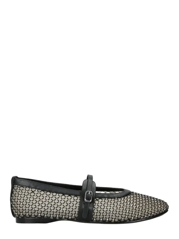 Steve Madden Crystal-embellished Rejoice-mr Flats - Black