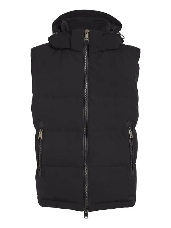 Brioni Down-filled Gilet - Black