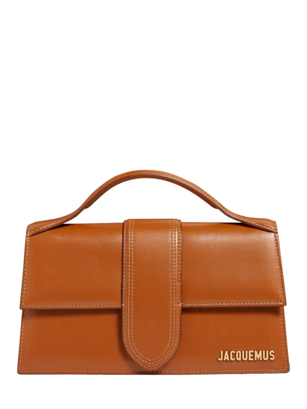 Jacquemus Leather Le Grand Bambino Top-handle Bag - Brown