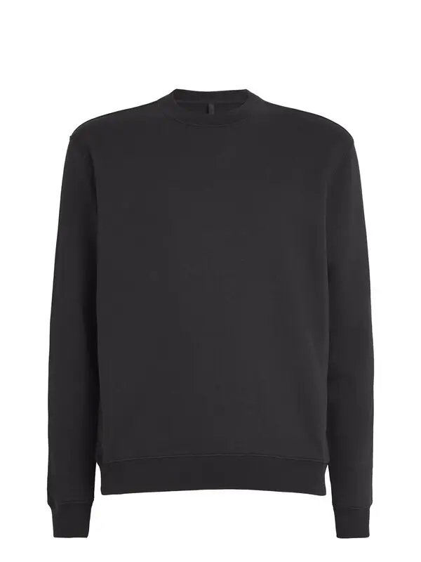 SKIMS Classic Fleece Sweatshirt - Black