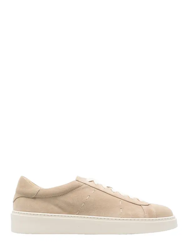 Eleventy Suede Sneakers - Neutrals