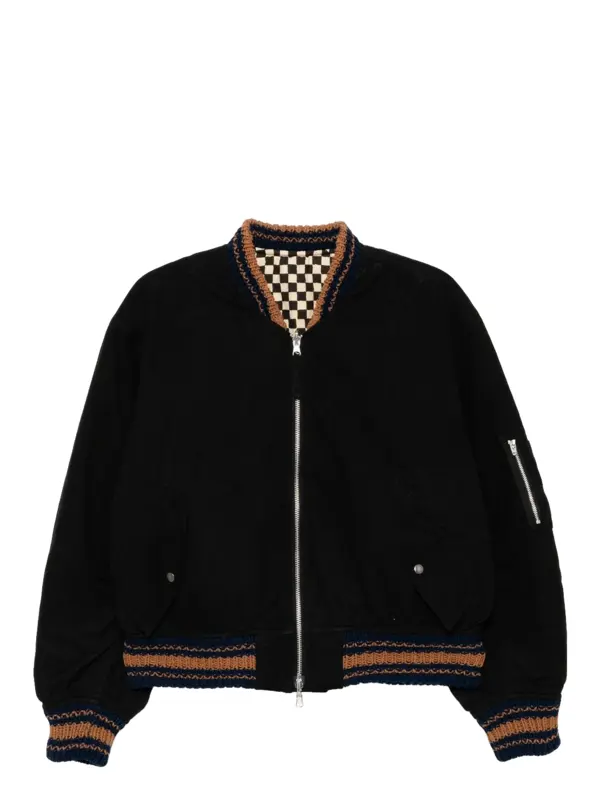 STORY MFG. Seed Bomber Jacket - Black