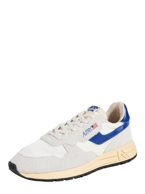 AUTRY Reelwind Low Top Sneakers - Suede/net Wht/limoges