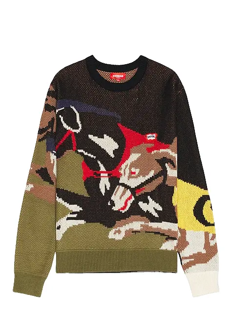 ICECREAM Race Sweater - Black