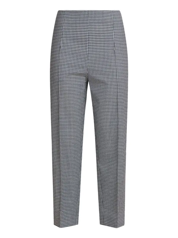 Marni Gingham Trousers - Black