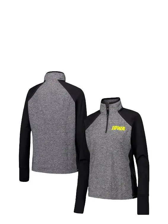 CAMP DAVID Quarter-zip Raglan Jacket - Black